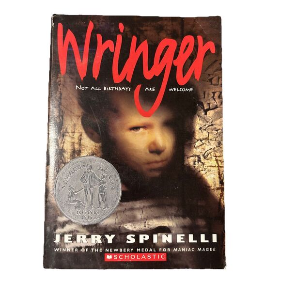 Scholastic | Other | Wringer By Jerry Spinelli 997 Scholastic | Poshmark